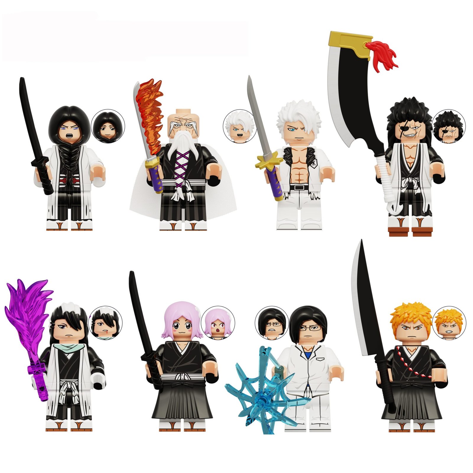 Bleach Shinigami Legends Minifigure Set – Bricksdealerz