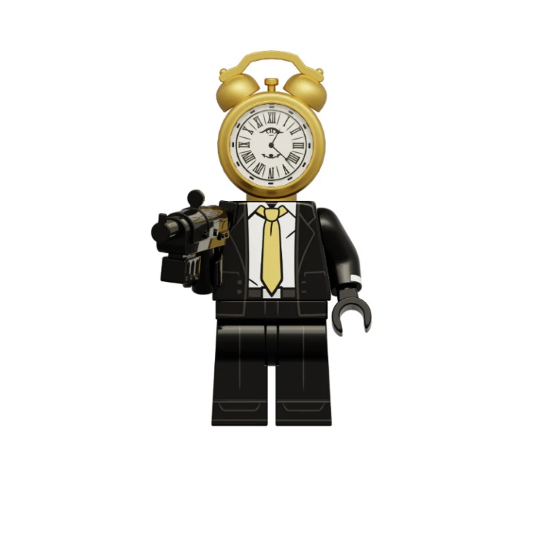 Skibidi Toilet Clock Minifigure Set - Bricksdealerz
