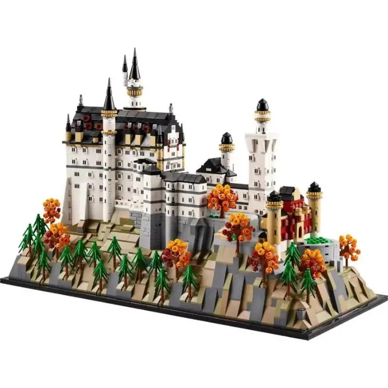 Neuschwanstein Castle – 3455 Pieces Historical Architecture Building ...